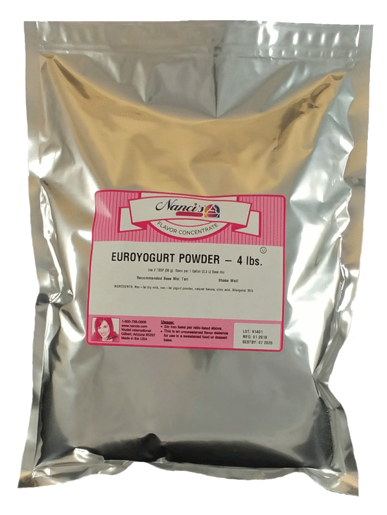 EuroYogurt (Greek Yogurt) Flavor Concentrate – Powder – FroCup