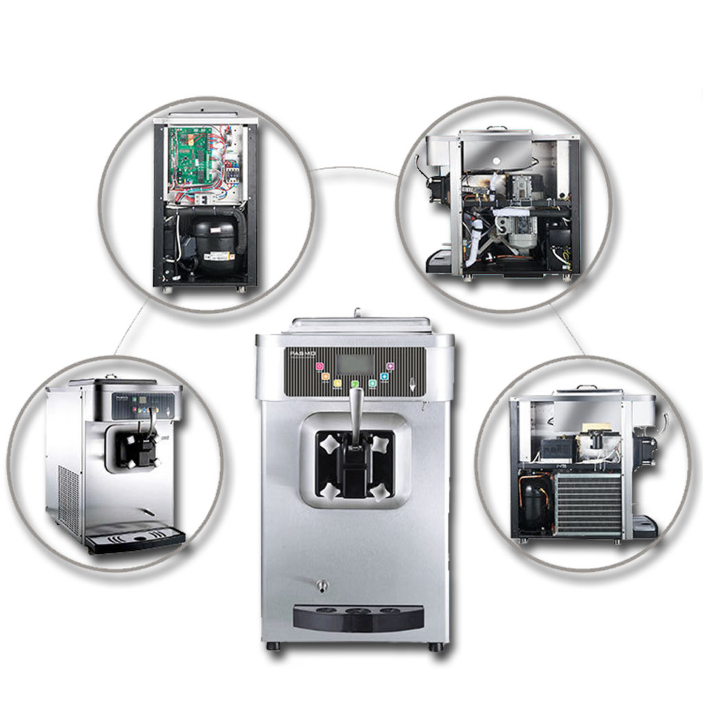 Frozen Yogurt + Soft Serve Machine – Pasmo S110F – Works with 110v ...