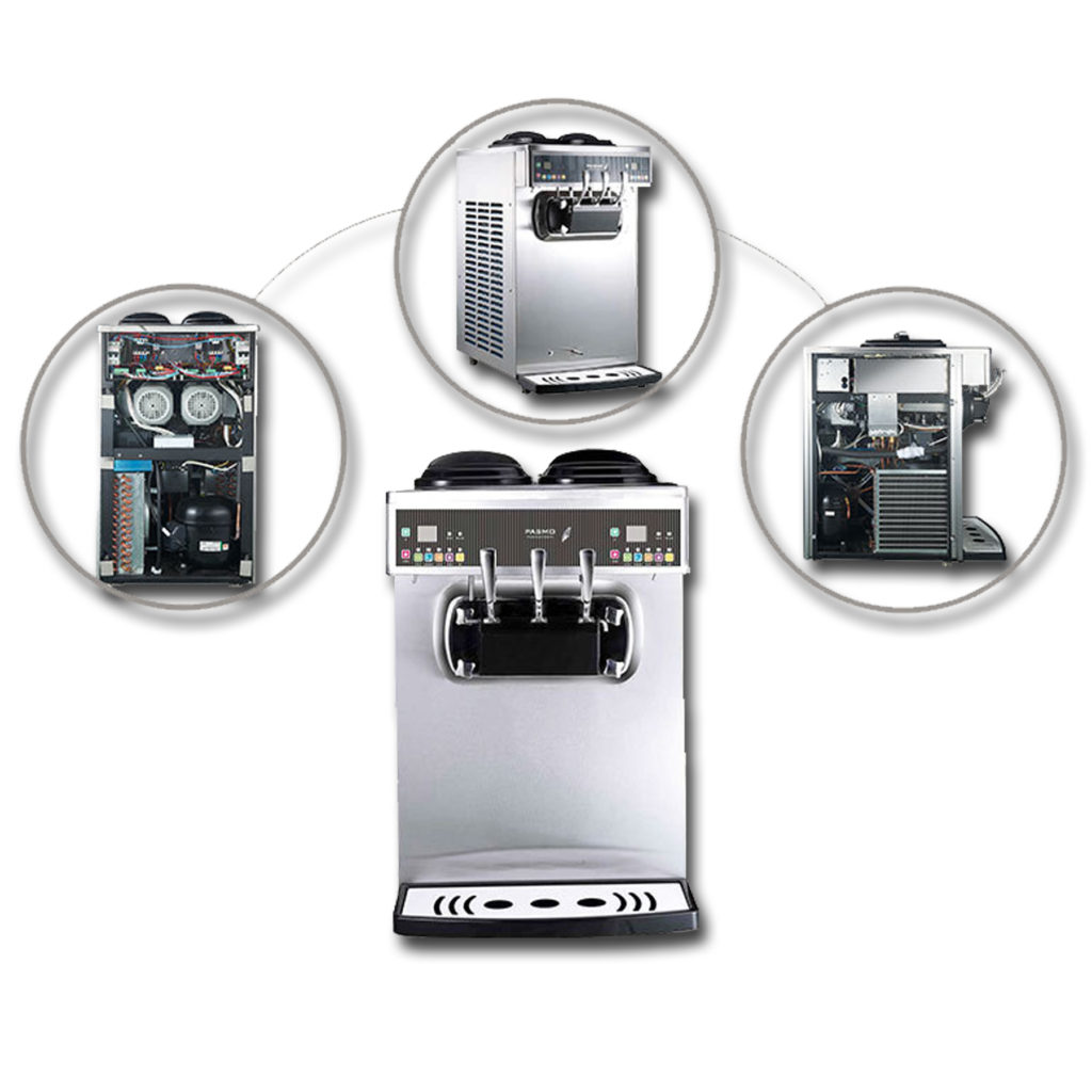 Frozen Yogurt + Soft Serve Machine – Pasmo S230F – Includes Free Items ...